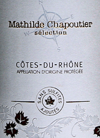 Mathilde Chapoutier Côtes-du-Rhône 2020 - Tasting Note - Gismondi On Wine
